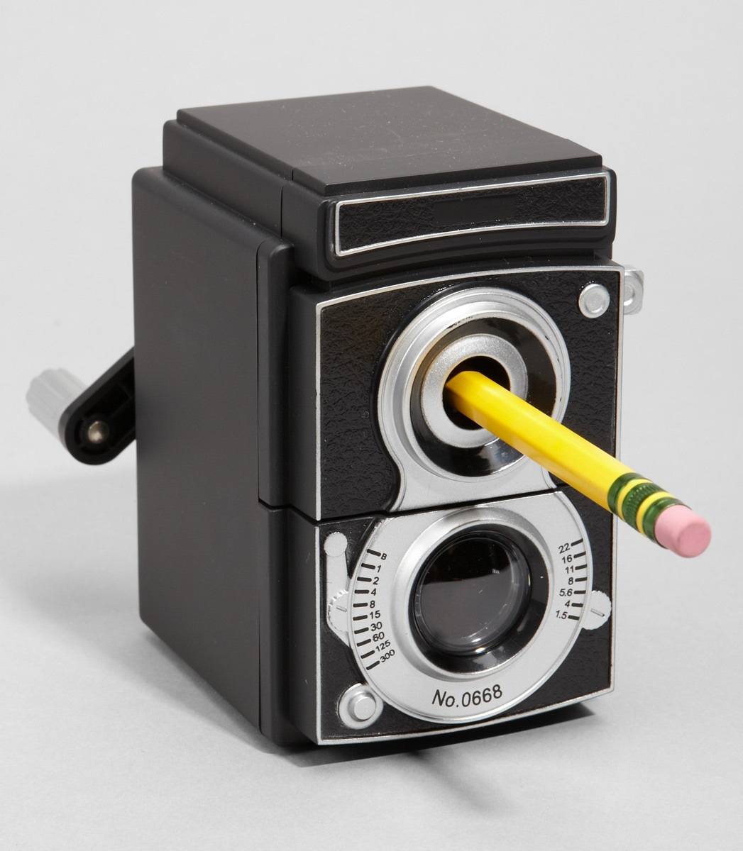 Vintage Camera Pencil Sharpener — Gadget Flow