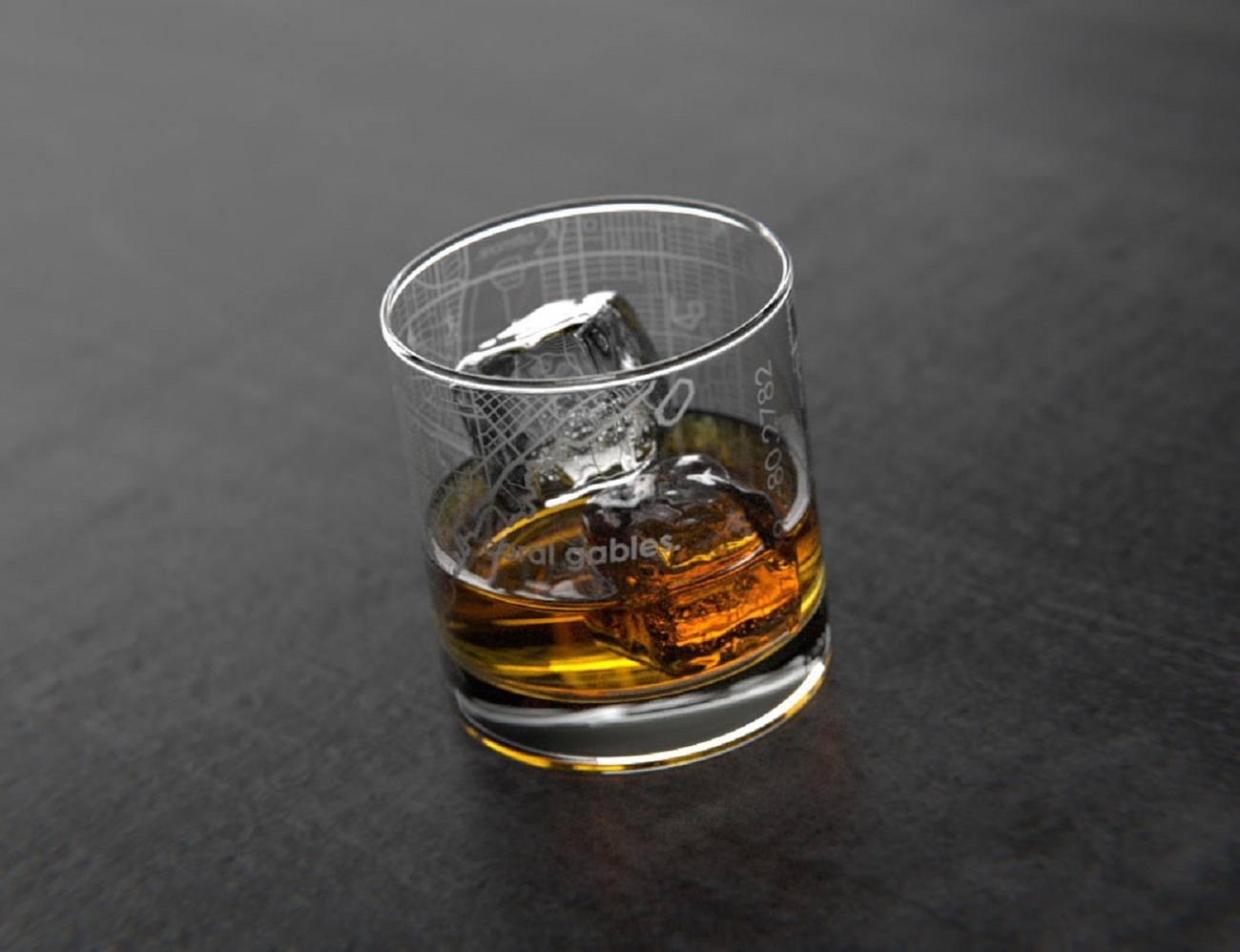 Maps Rocks Glass - With Street Maps of Various Cities » Gadget Flow