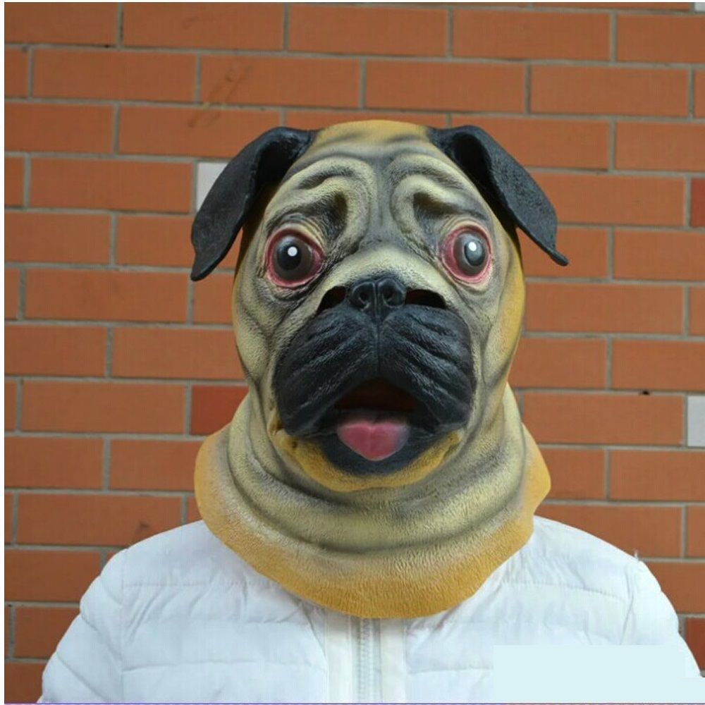 Introducing a New Series of Funny Latex Pug Masks
