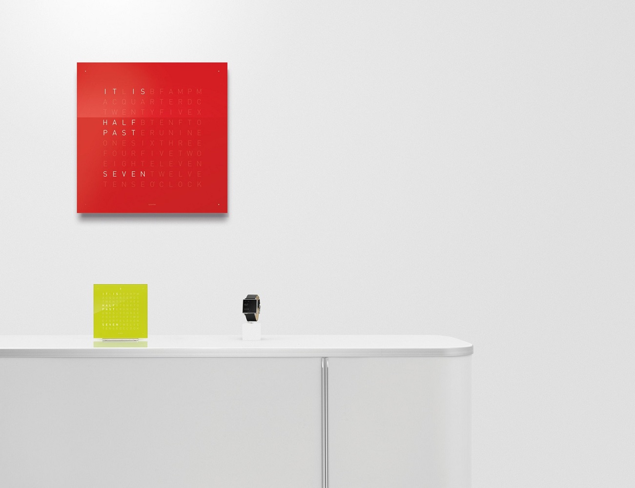 Creator's Edition Wall Clock by QlockTwo » Gadget Flow