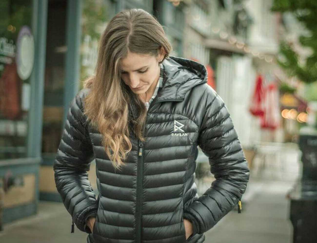 Ravean – The World’s First Heated Down Jacket with 6X Charging | Key ...