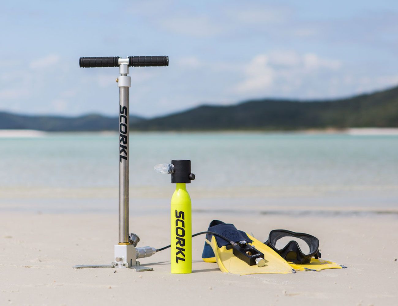 Scorkl Underwater Breathing Device