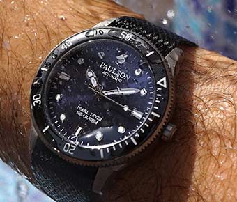 Paulson Pearl Diver Titanium Automatic Watch | Key Features, Price ...