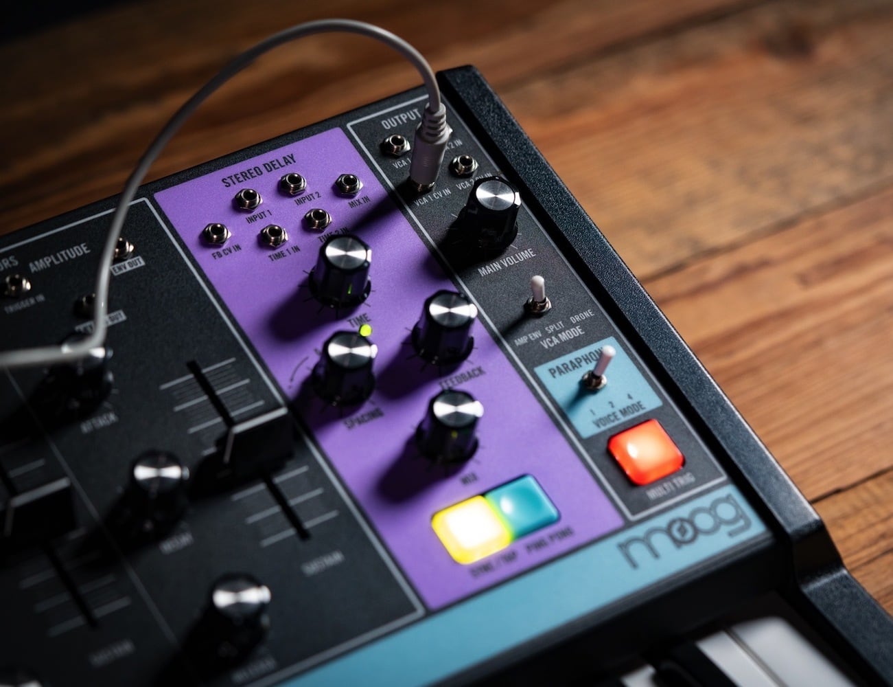 This semi-modular analog synthesizer gives you infinite harmony options