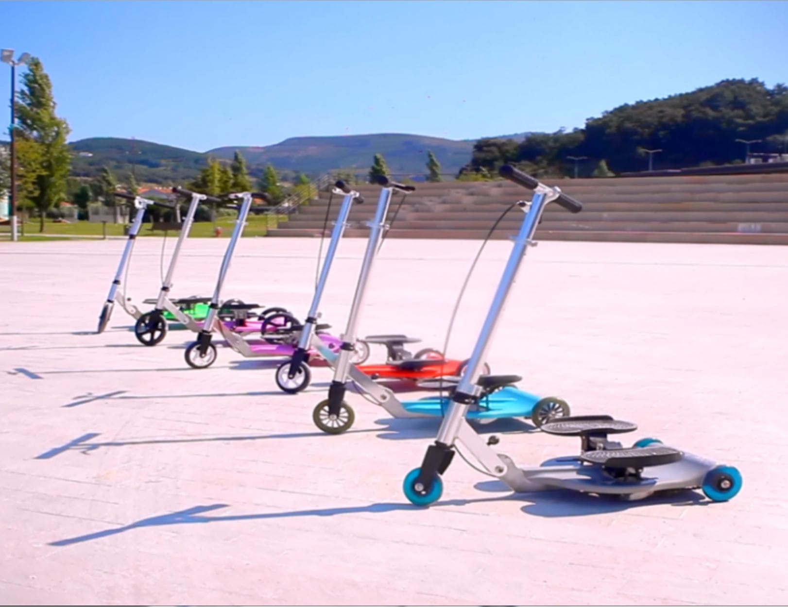 This stepper and scooter combo makes exercise more fun than ever