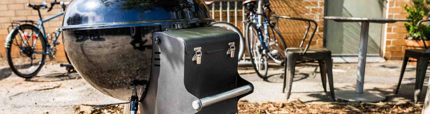 Switch to wood pellets in a minute with the Pella grill adapter ...