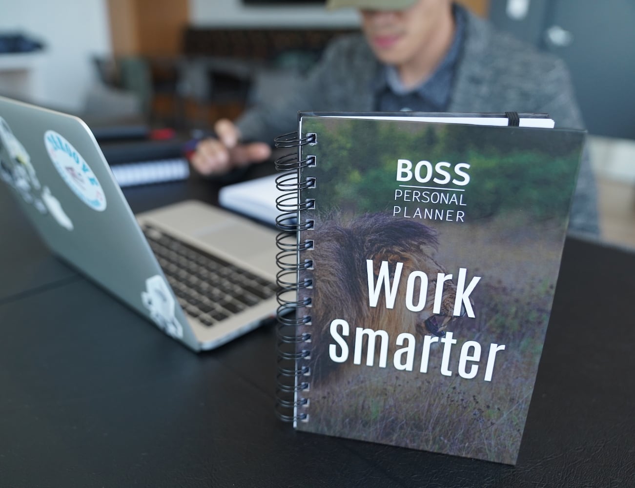 This personal productivity notebook gives you space to plan out your goals