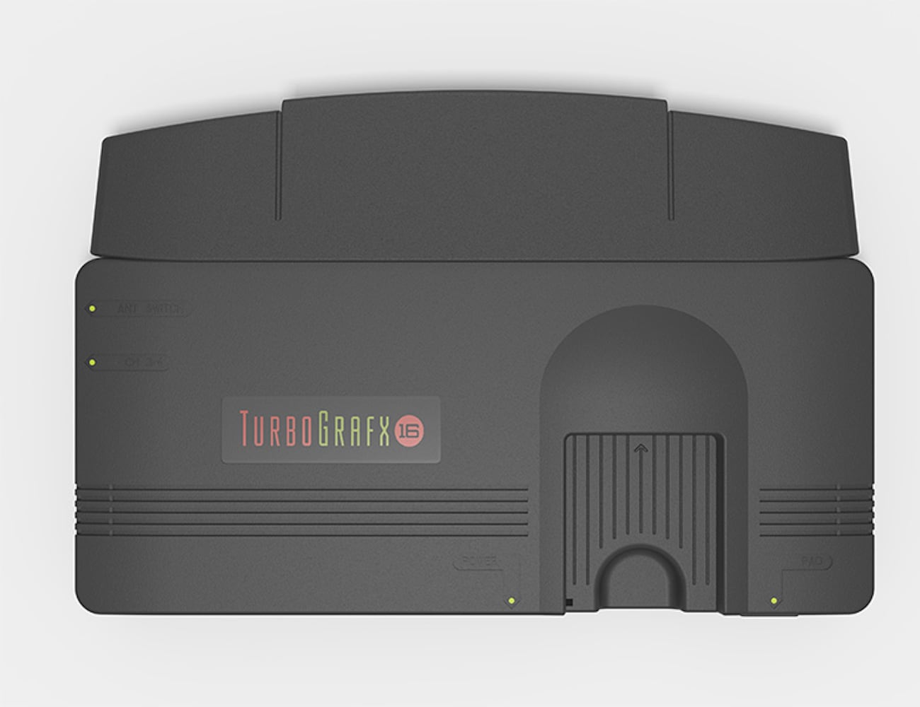 This compact video game console pays homage to the past