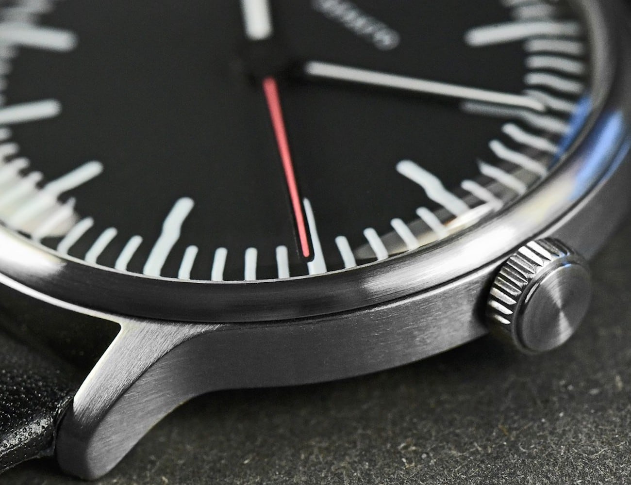 This thin modern watch will practically blend into your wrist