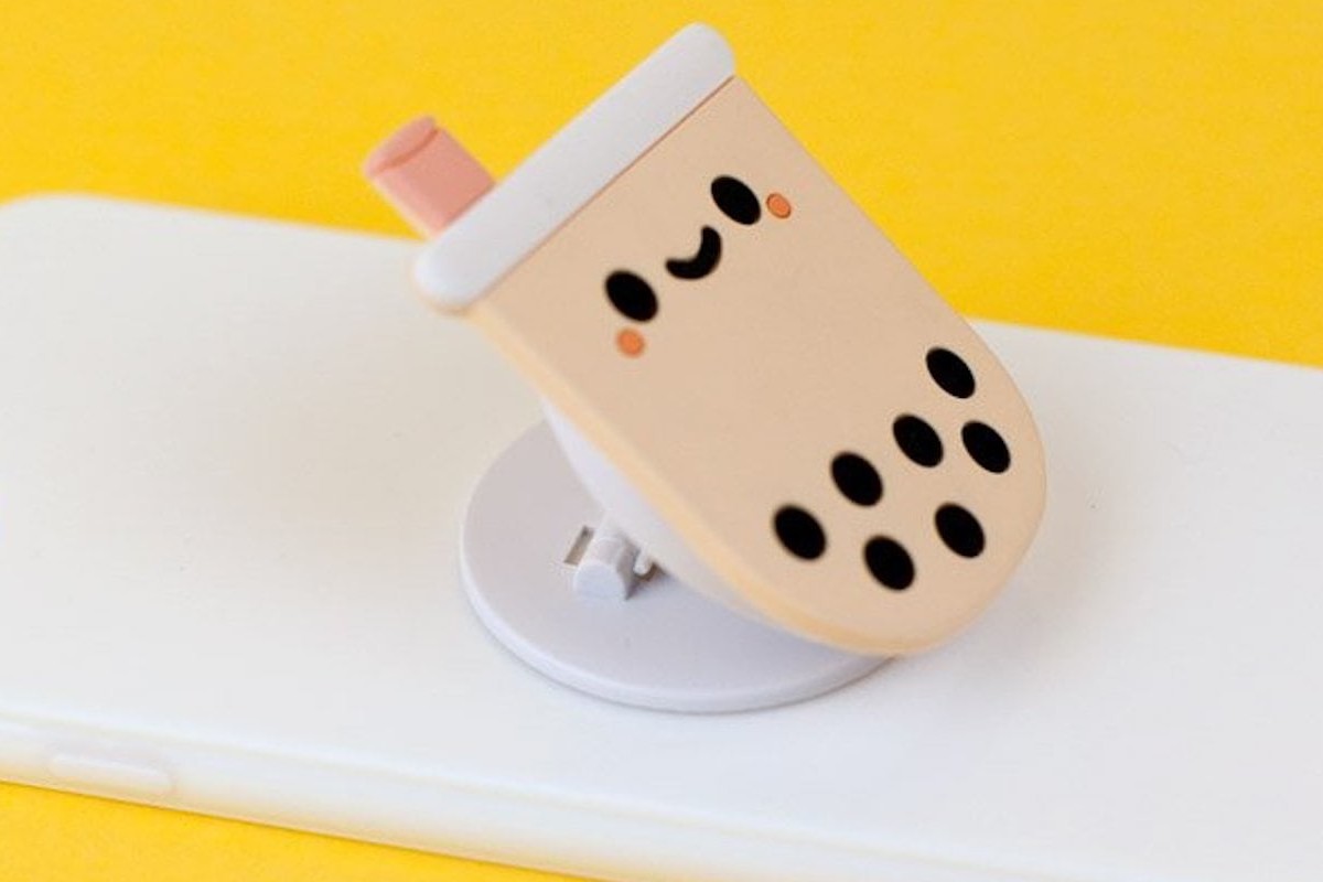 These Dumpling and Boba Phone Holders Will Remind You to Eat Lunch
