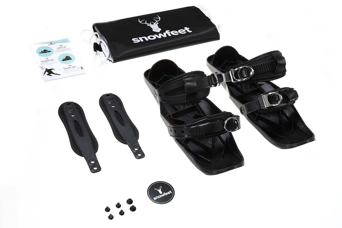 This Ski Shoe Attachment Turns Your Shoes Into Mini Skis