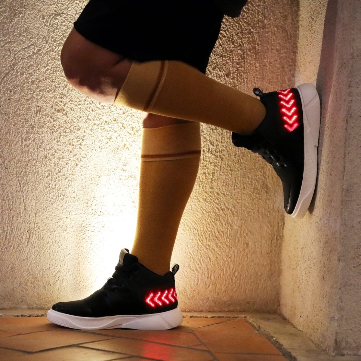These Customizable LED Shoes Make Your Message Known