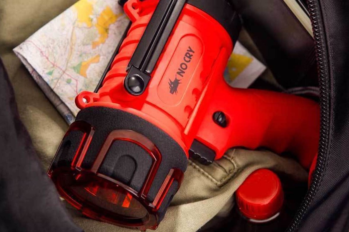 This Rechargeable Waterproof Spotlight Has a Built-In Stand