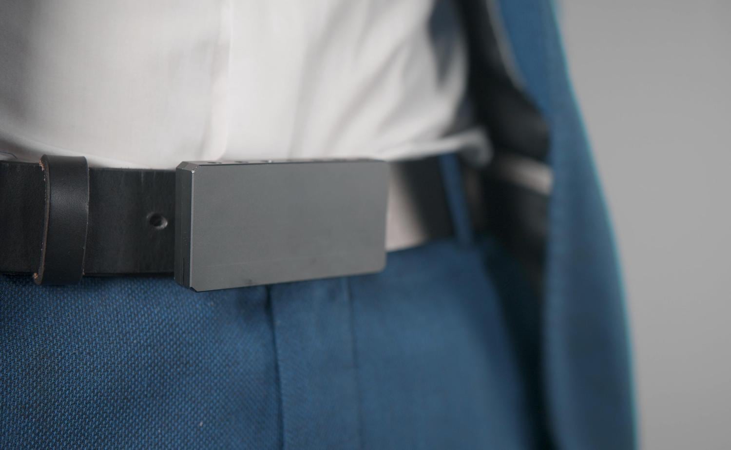The BitBuckle belt buckle multitool incorporates three useful gadgets