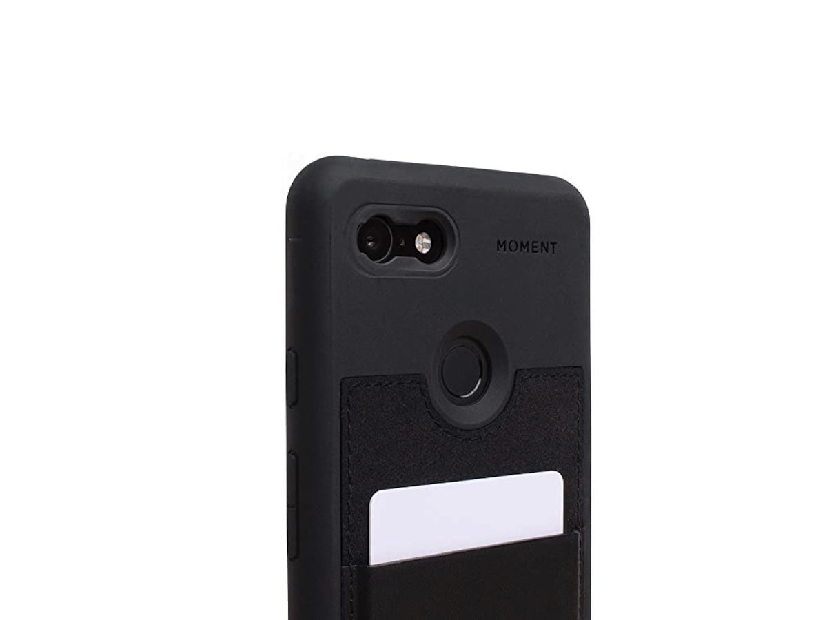 Moment Pixel Wallet Case minimal leather cover holds up to 3 cards on ...