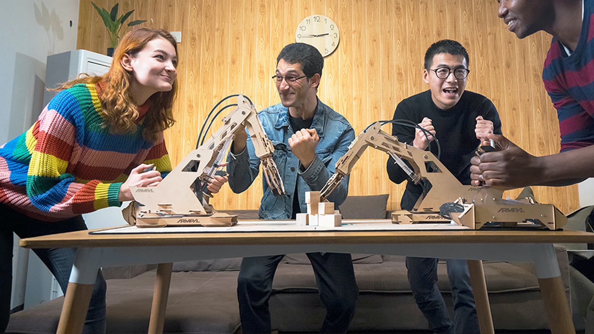 This 3D Wooden Tabletop Game Provides Hours of Fun