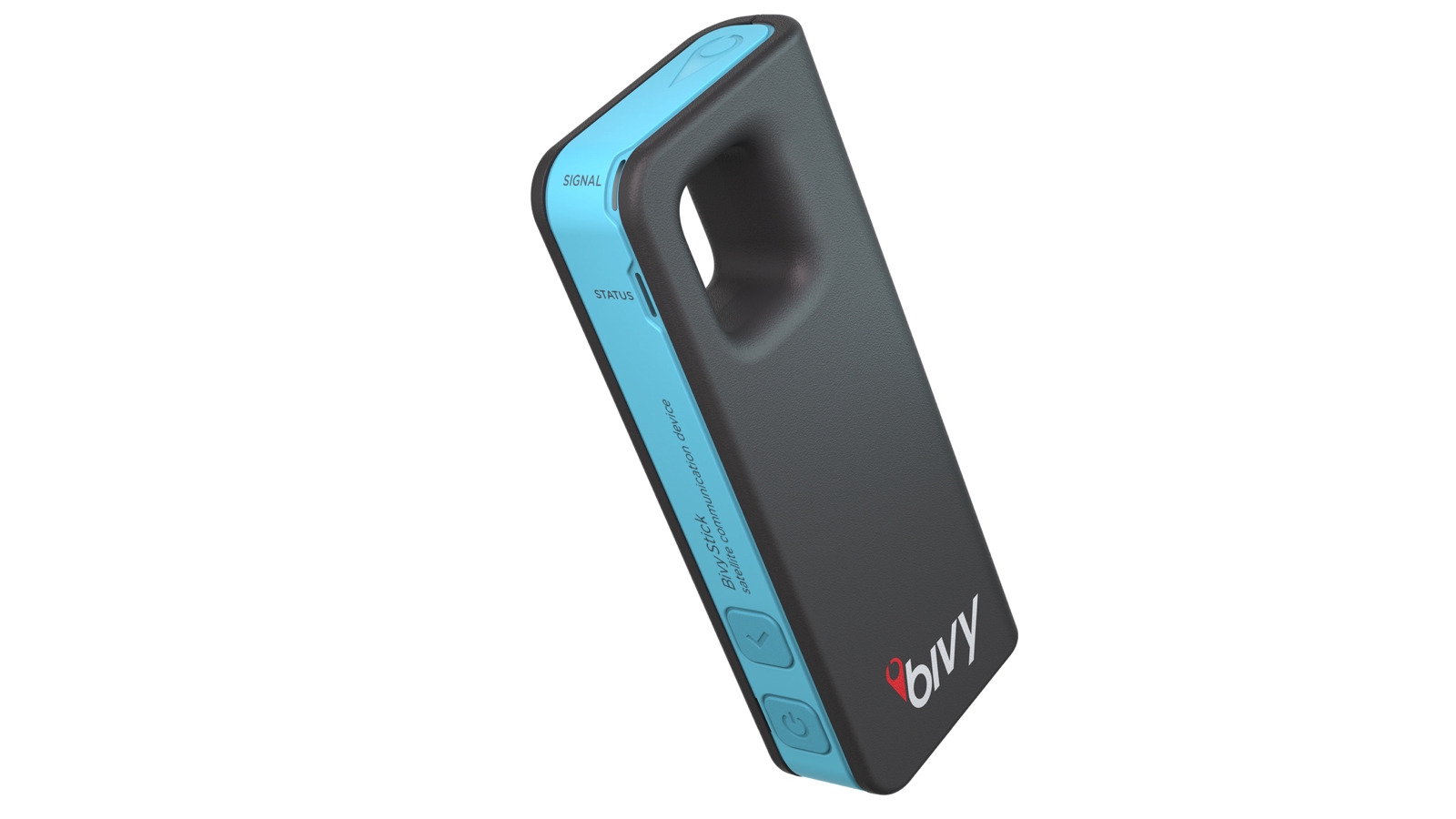 Bivy Stick Blue satellite communicator device sends your location easily