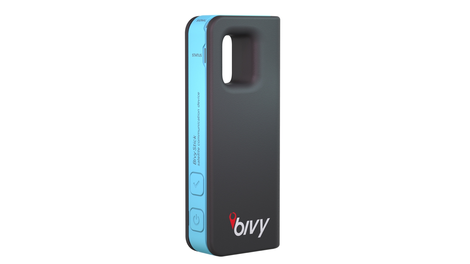 Bivy Stick Blue satellite communicator device sends your location easily