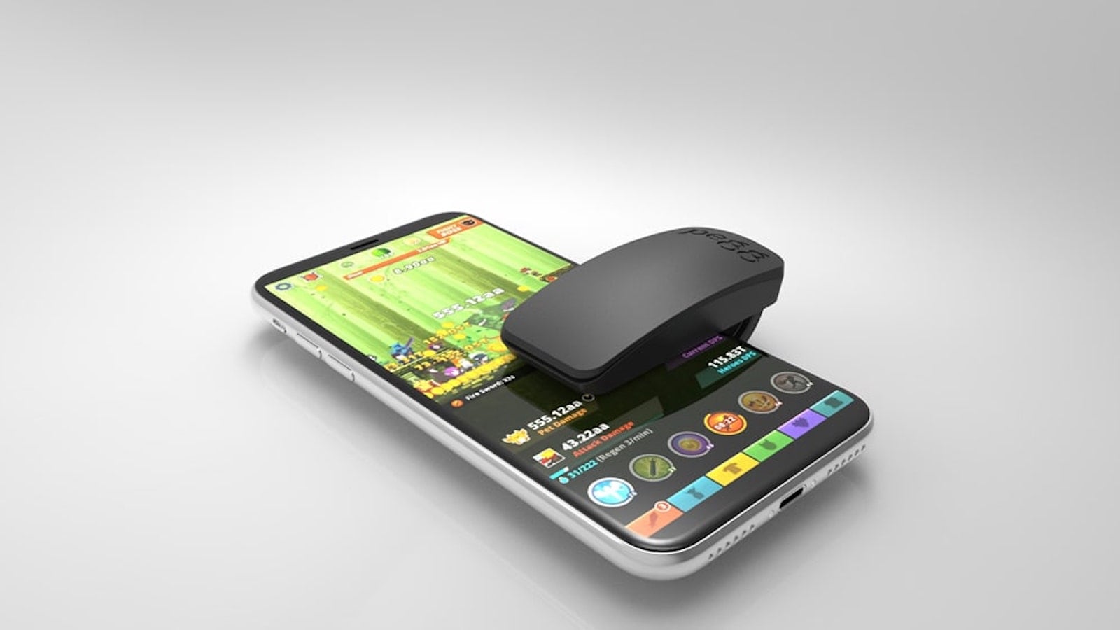 This Smartphone Tapping Robot Accessory Taps So Fast