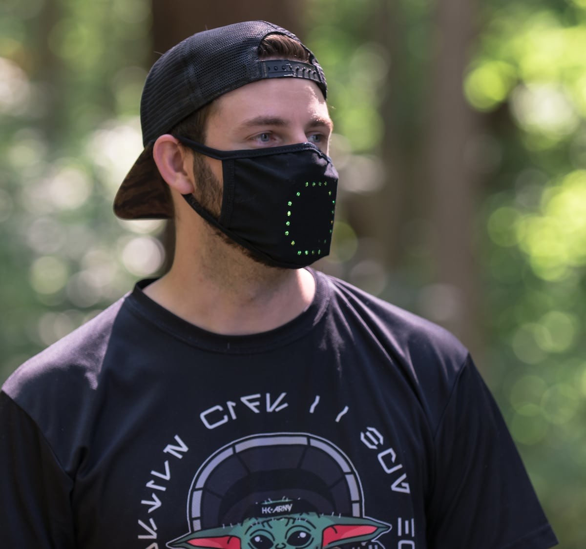 Mask Market LED Smart Light-Up Mask responds to your voice » Gadget Flow