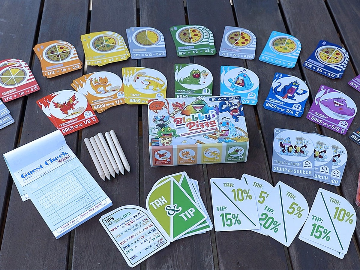 Blobby's Pizza math-based game teaches about fractions, decimals, and ...