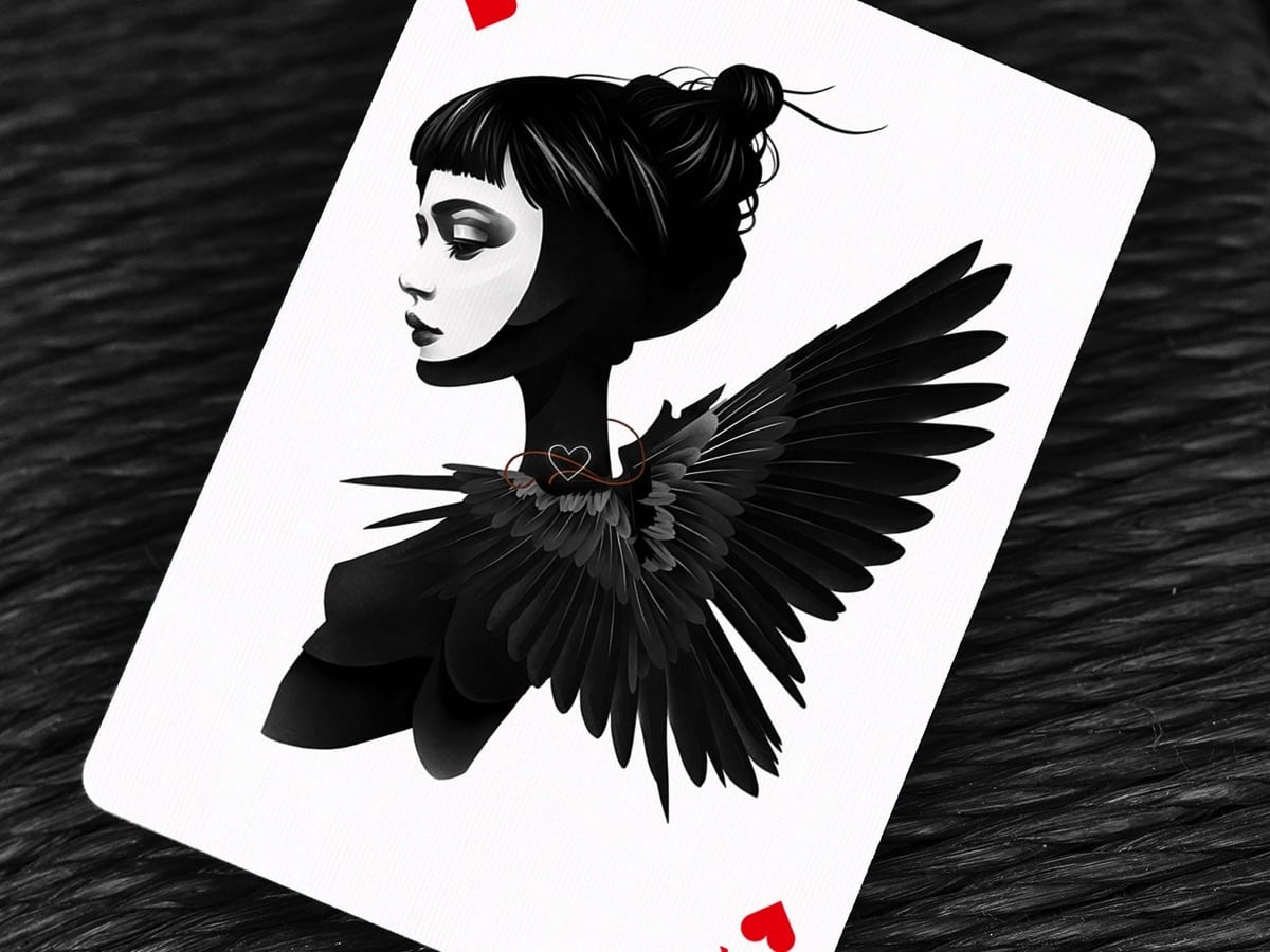 Playing Arts deck of artistic playing cards is inspired by the future ...