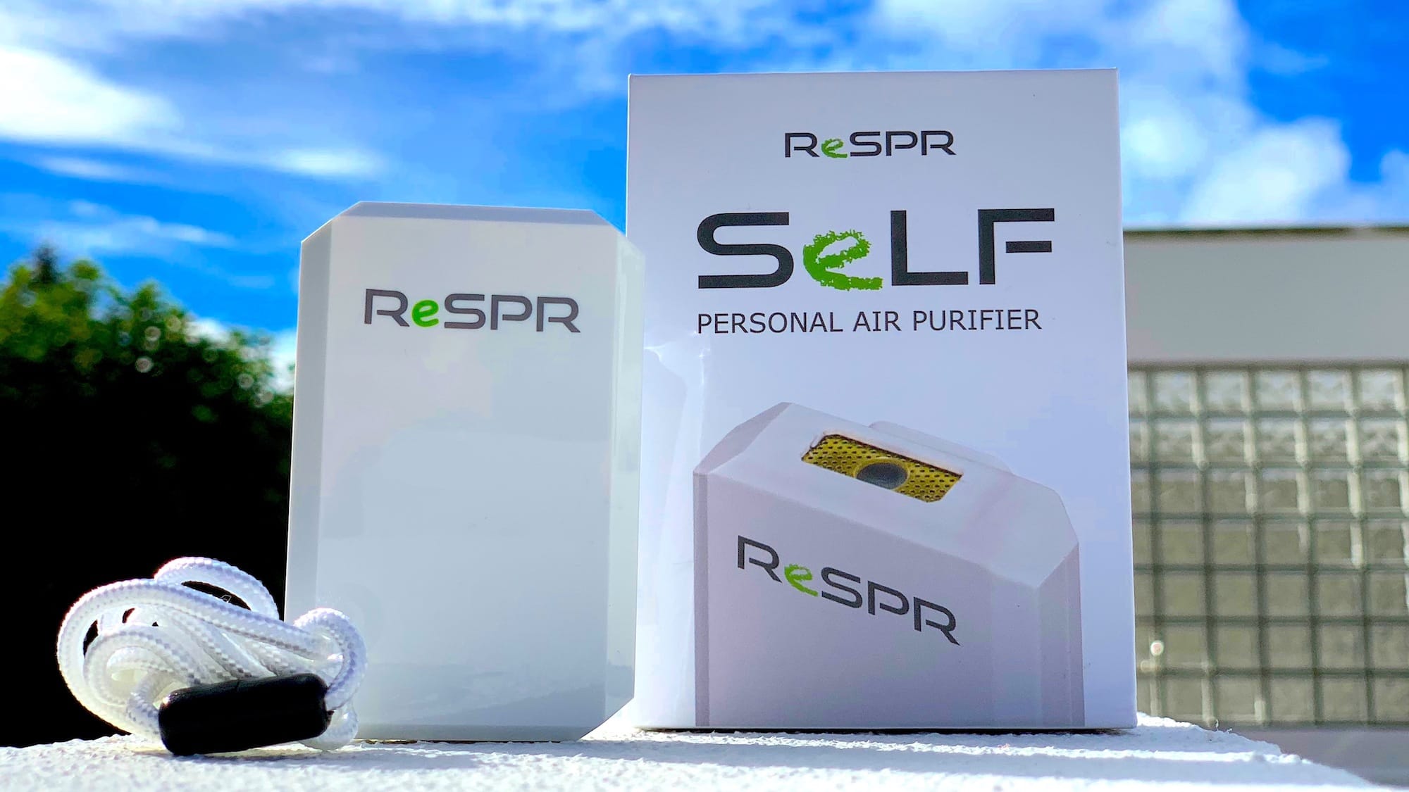 ReSPR SeLF wearable air purifier cleans the air you breathe around you ...