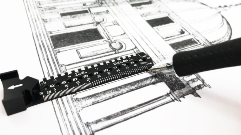 Ddiin Exlicon metallic drawing tool includes a complete set in one ...