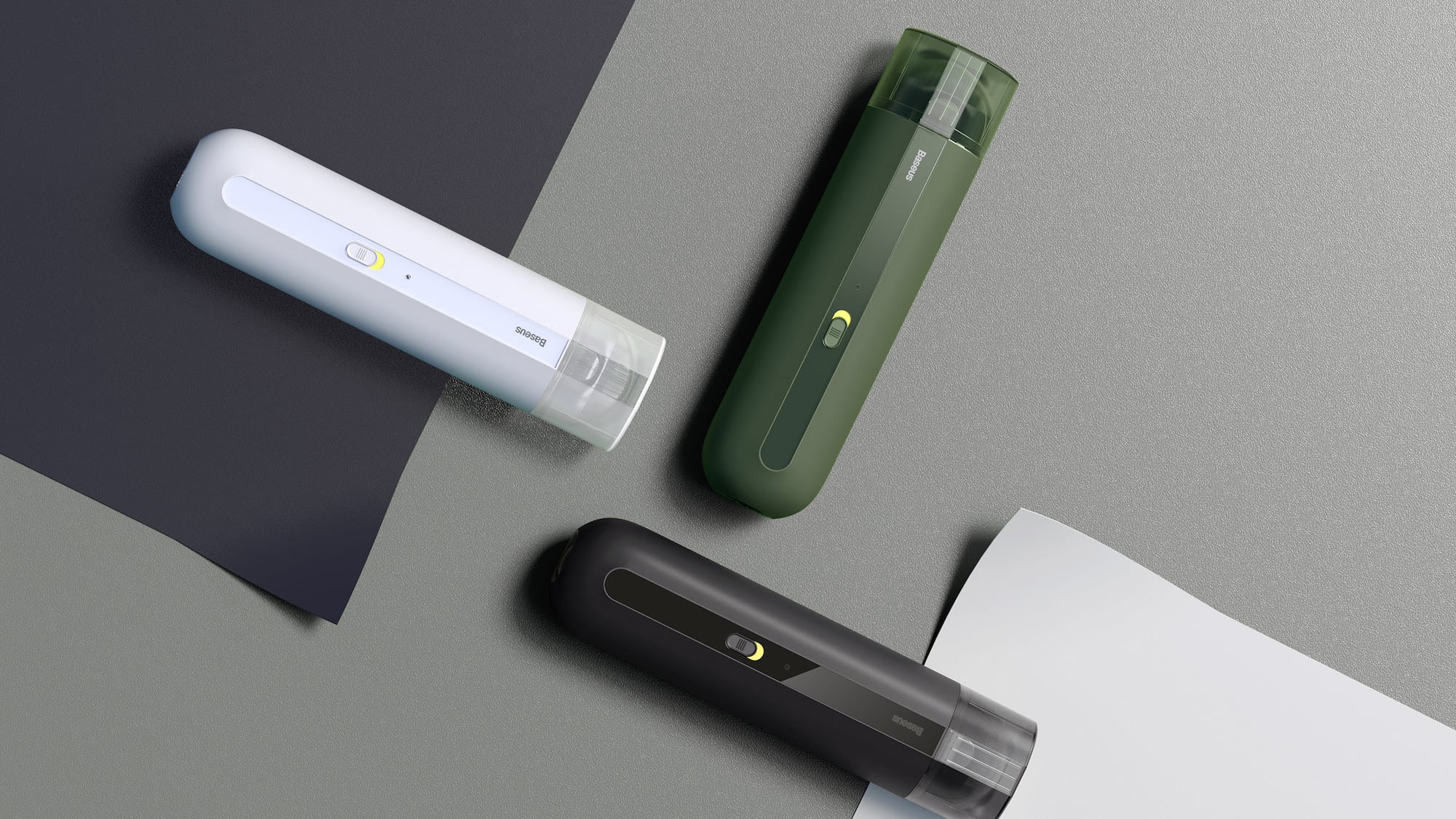 MINI natural suction vacuum easily stores in your car or desk | Key ...