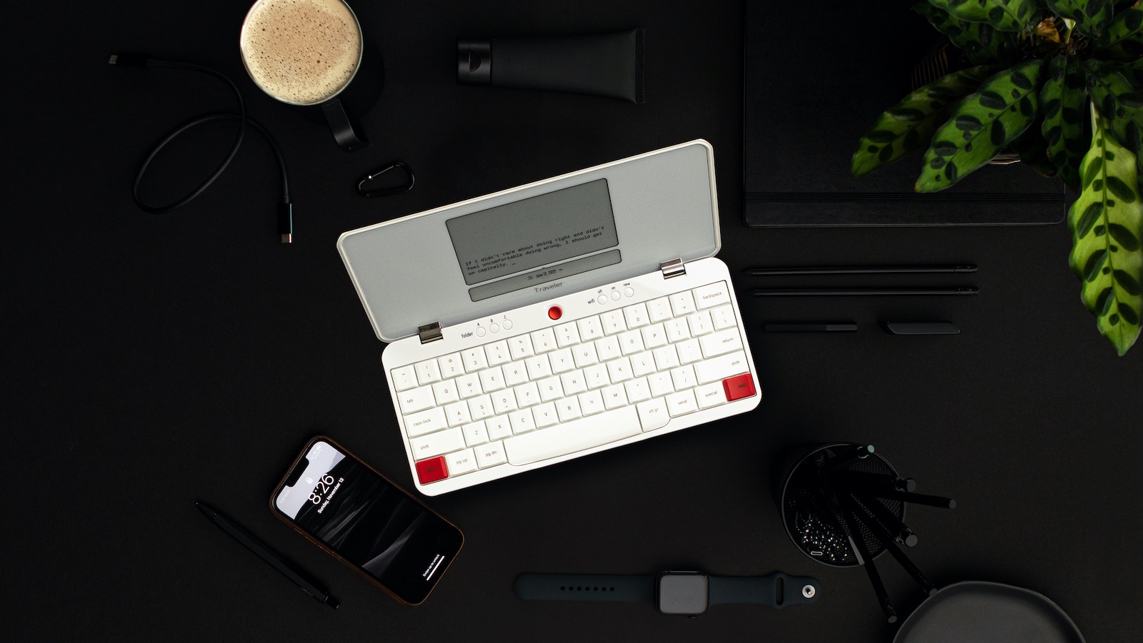 Freewrite Traveler writing device keeps you focused with no access to a ...