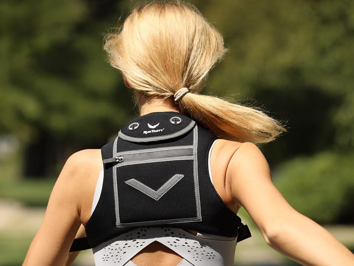 Runtasty Running Mini Backpack Vest holds your smartphone and other ...
