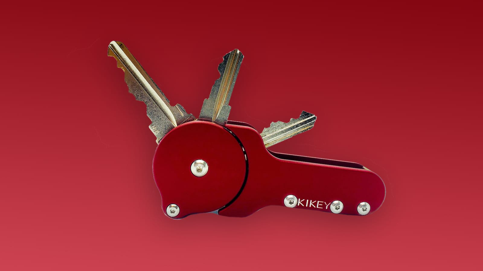 REELKEY key organizer opens easily with a swift flick of your finger ...