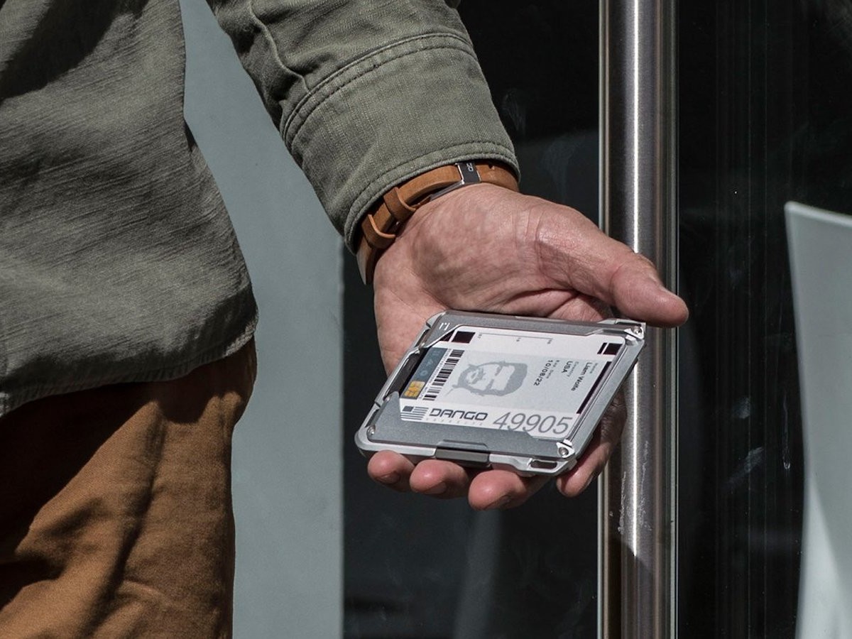 Dango Products M1 Maverick Rail Wallet aluminum cardholder has one RFID ...