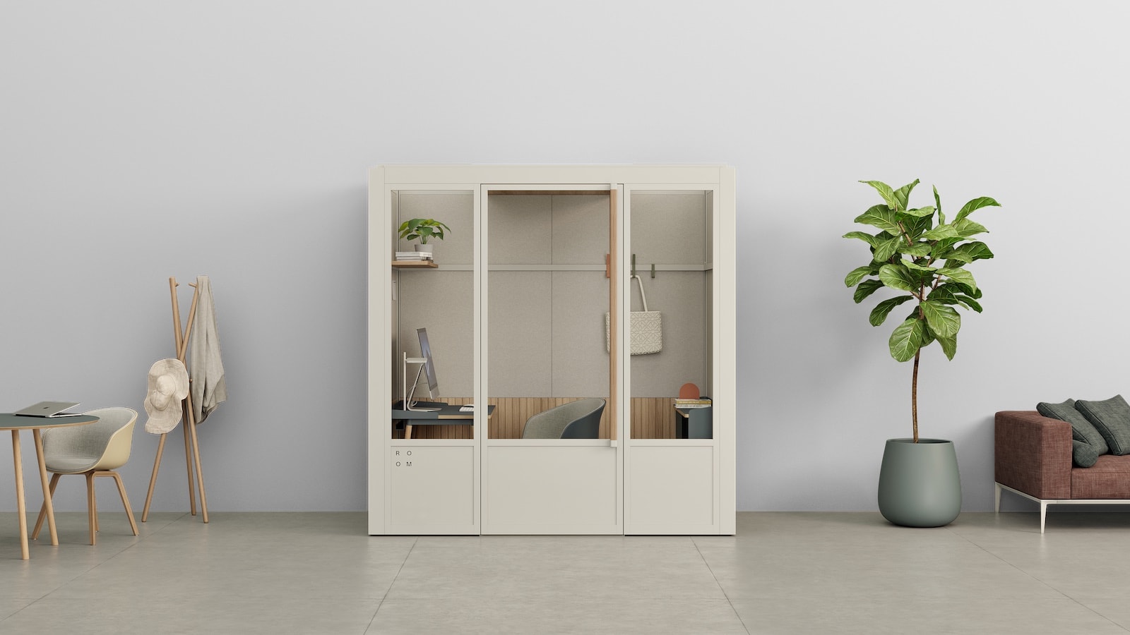 ROOM Focus Room private office space is a personal office where you can ...