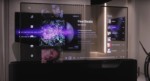 LG Transparent OLED TV rises from its casing to reveal the entire ...