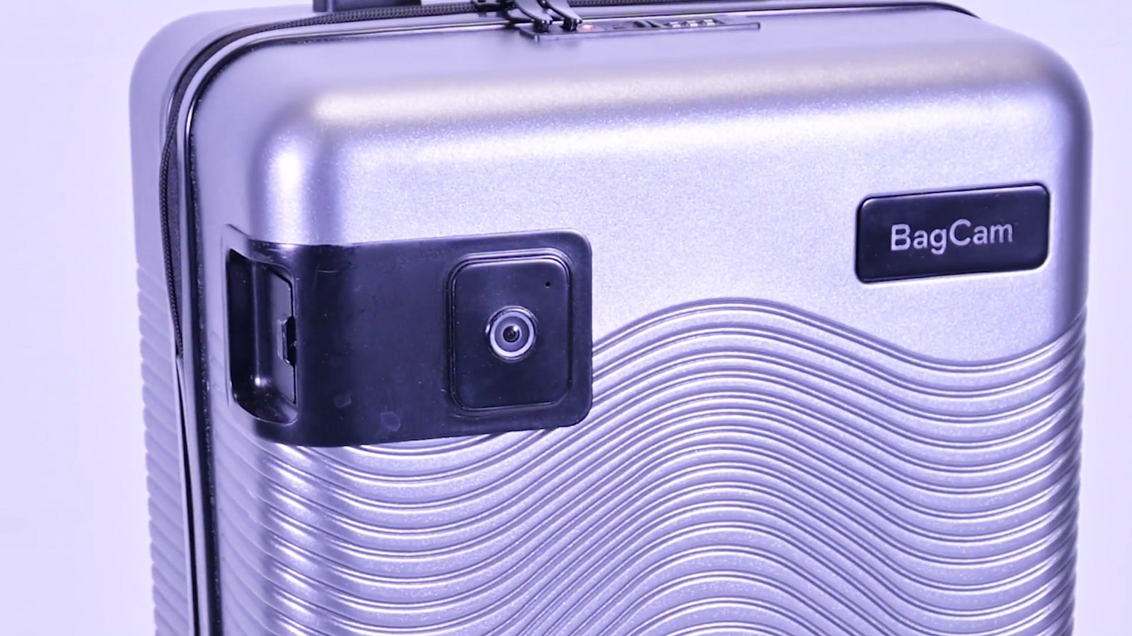 BagCam built-in luggage camera connects with an app to help prevent ...