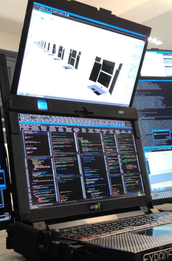 A gaming laptop with 7 screens—meet Expanscape Aurora 7 » Gadget Flow