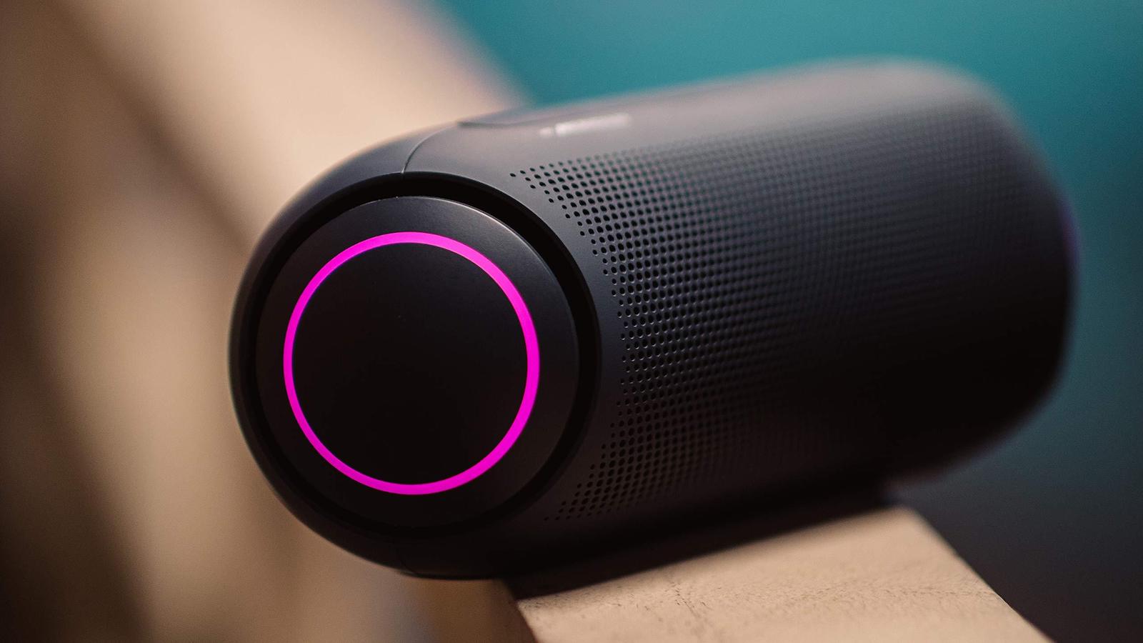 LG XBOOM Go PL5 portable speaker uses Meridian Audio Technology for low ...