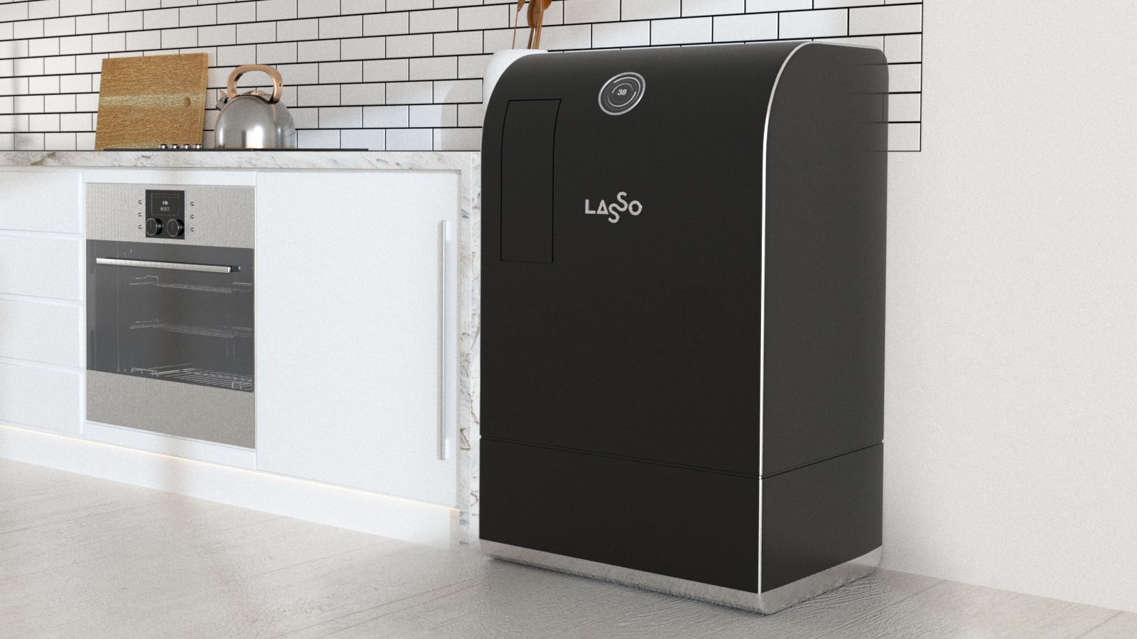 Lasso Loop smart recycling solution turns plastic, glass, & metal into ...