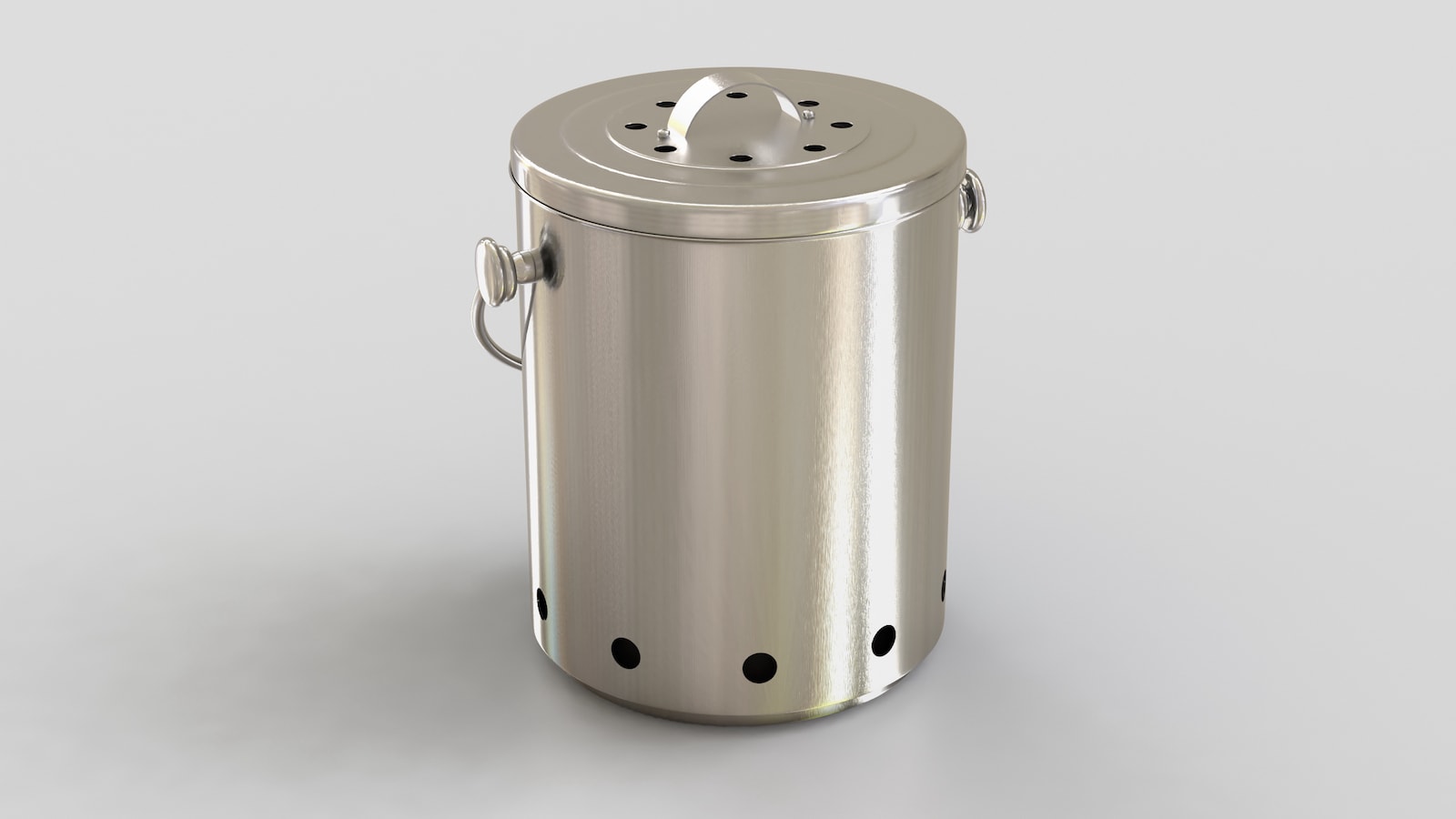 Smell-Free Compost Bin uses a smart airflow system to eliminate odors ...