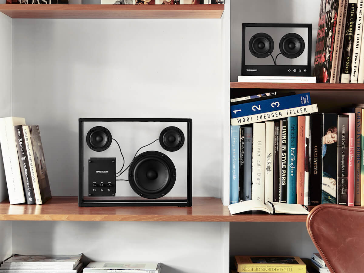 Transparent Bluetooth Loudspeaker has a timeless design that's stripped ...