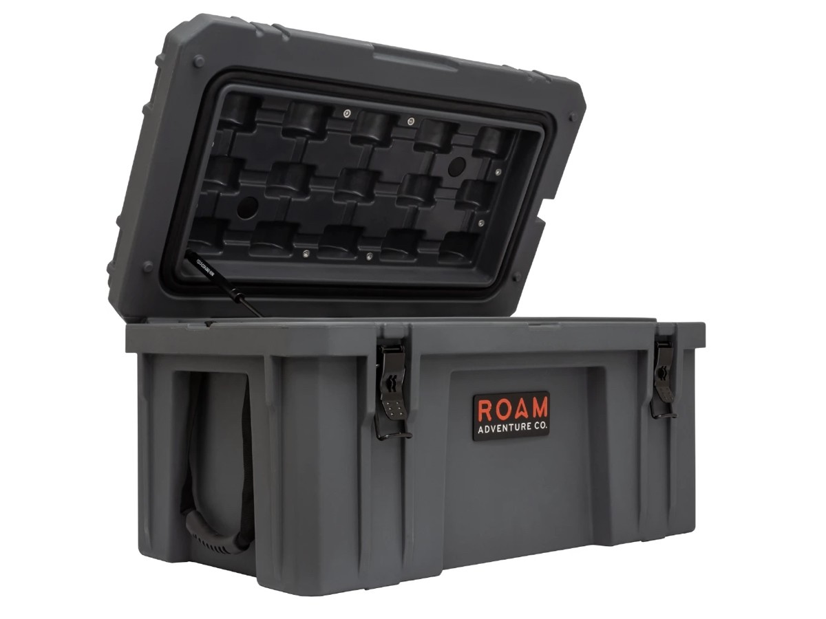 Roam 82L Rugged Case camping container has a waterproof gasket seal to ...