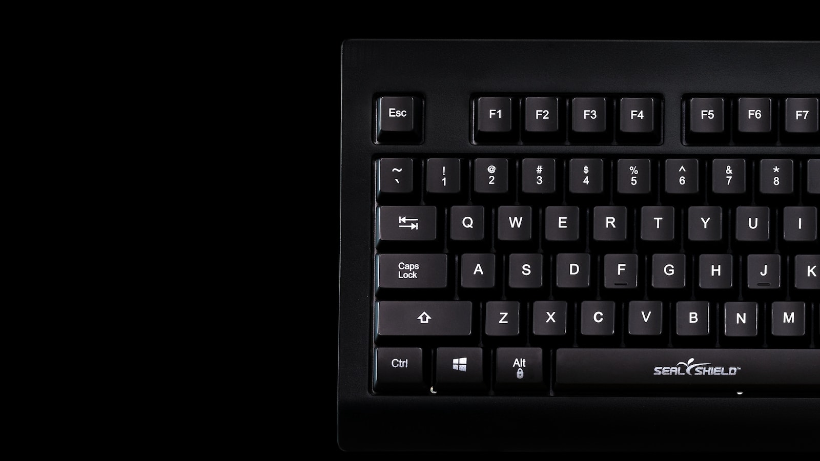 Seal Shield Seal Clean Glow™ Waterproof Keyboard has a True Type setup ...