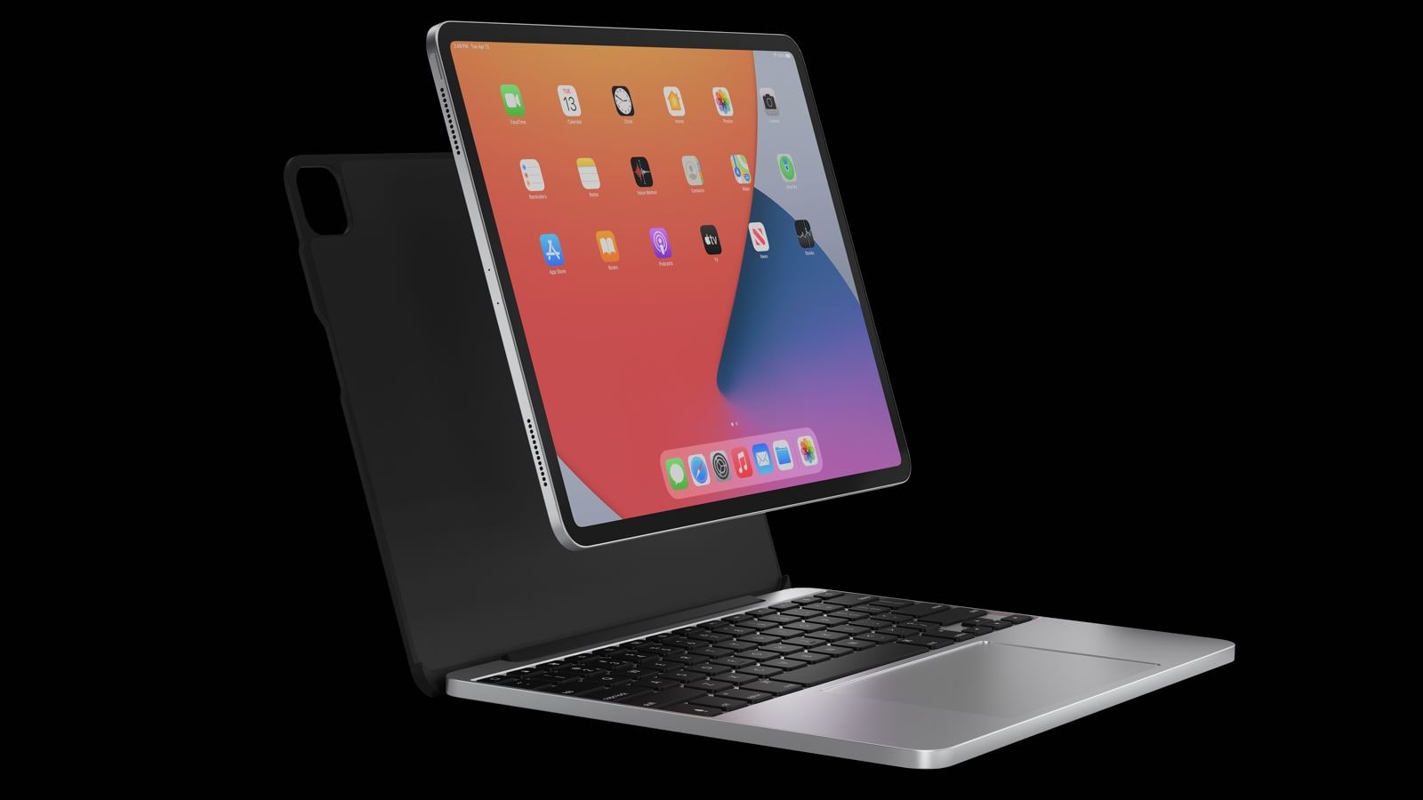 Brydge 12.9 MAX+ iPad Pro keyboard and trackpad creates a laptop-like ...