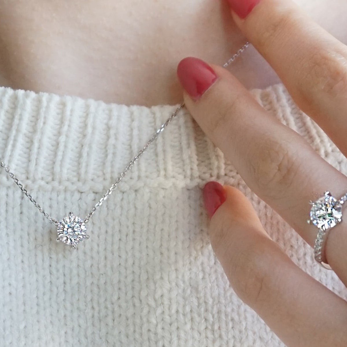 Review: The J.Rosea diamond simulant jewelry collection looks so real