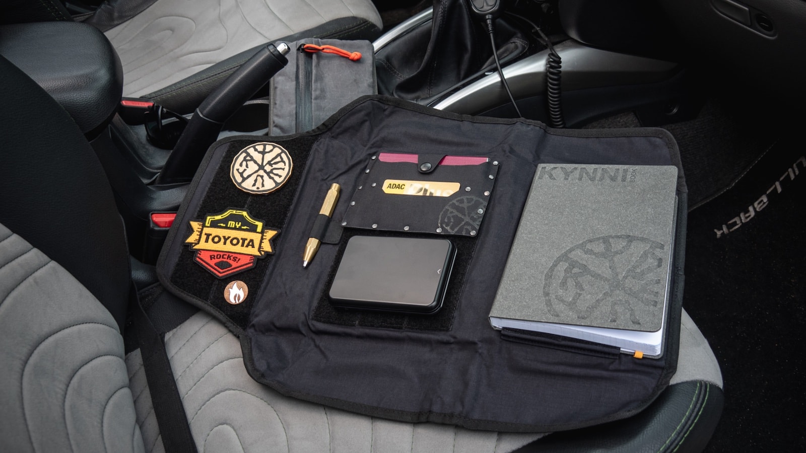 The Tool Roll Folio canvas organizer holds all your essential daily ...