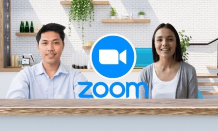 Zoom's Immersive View feature lets you simulate an office or auditorium ...