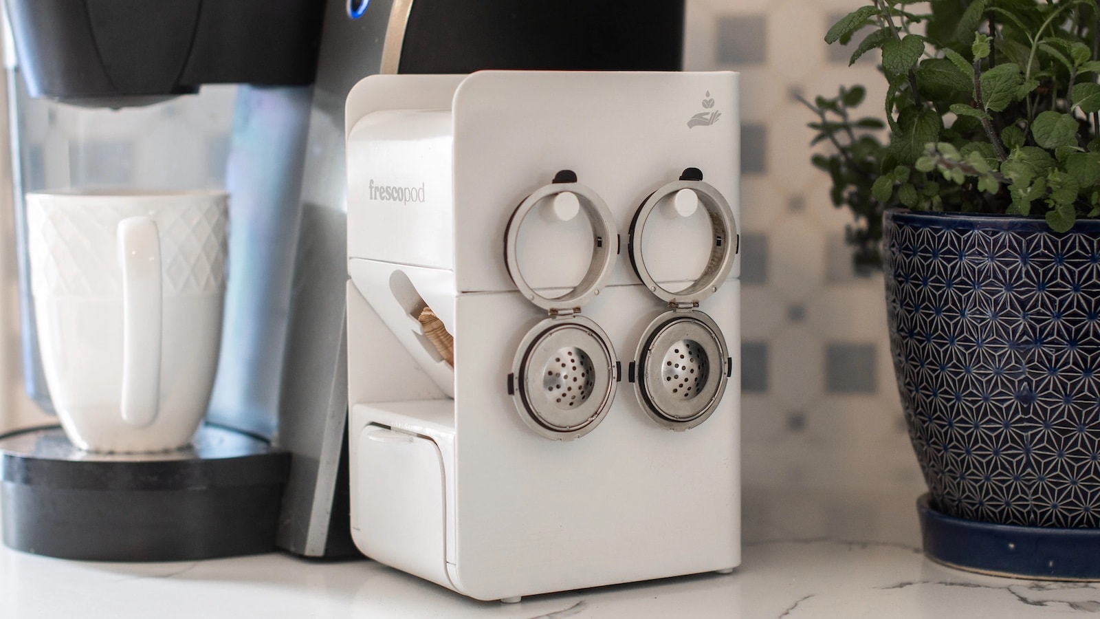 frescopod eco-friendly coffee pod maker is a biodegradable alternative ...