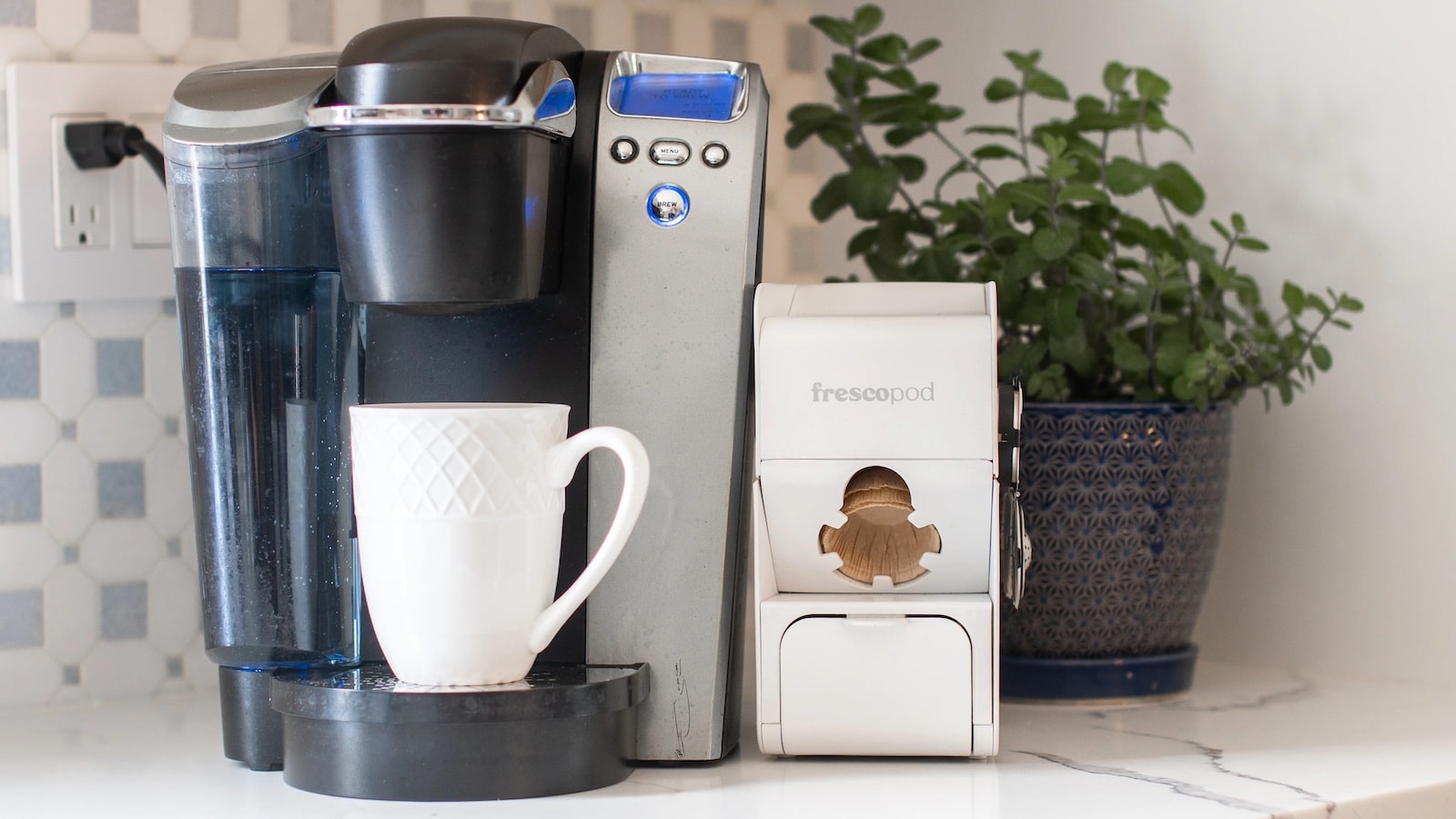 frescopod eco-friendly coffee pod maker is a biodegradable alternative ...