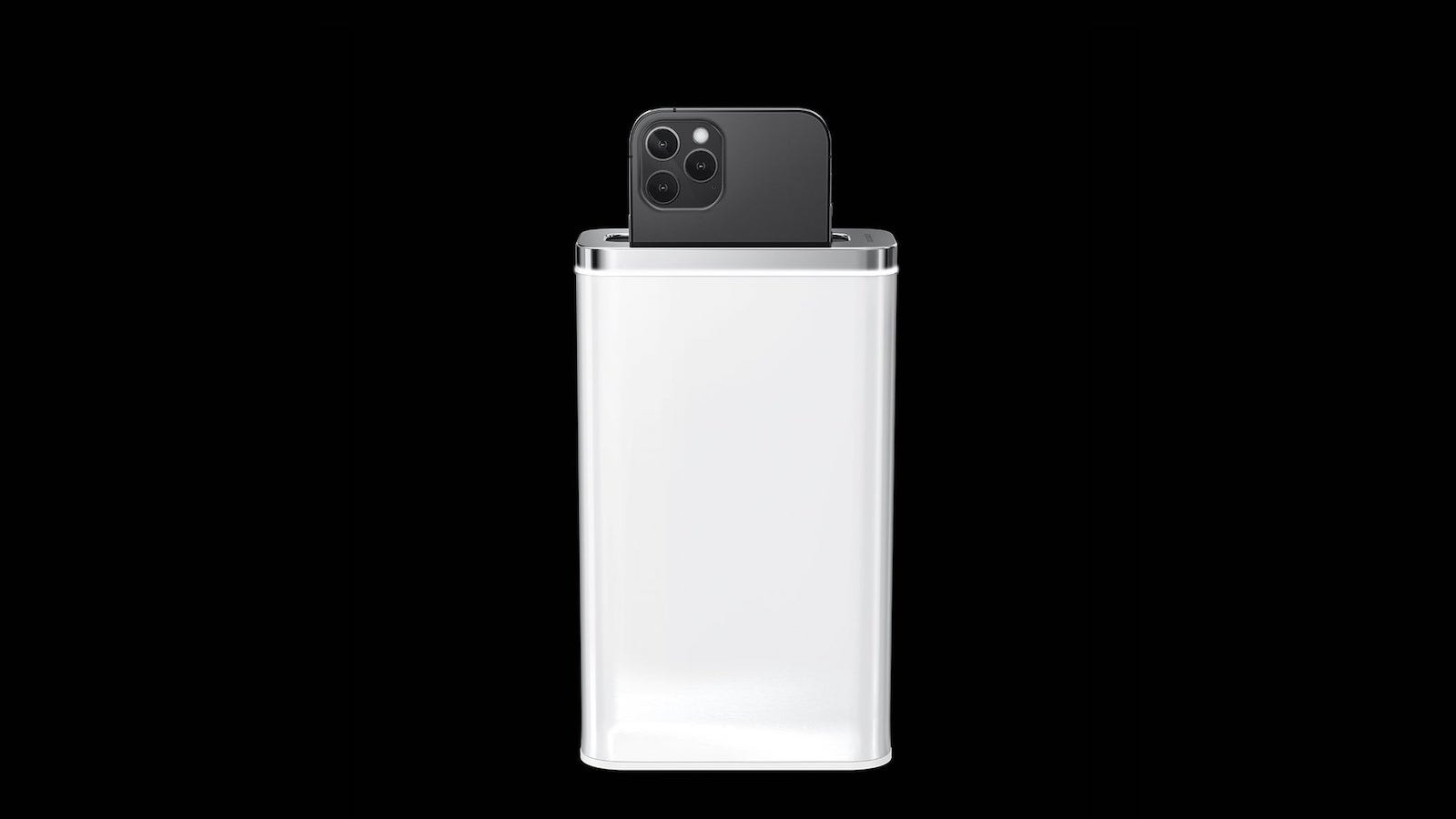 simplehuman cleanstation smartphone sanitizing device cleans your phone ...